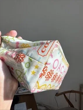 Coach | Bags | Coach Y2k Scribble Print Mini Shoulder Bag Authentic ...